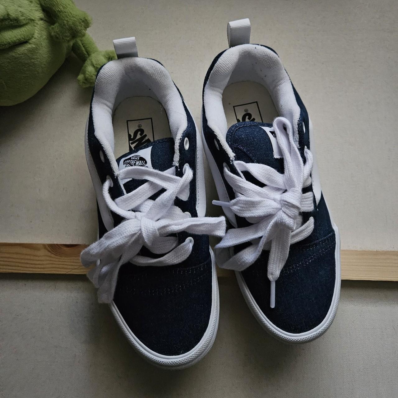 Vans Knu Stack Denim Blue Only wore twice NO... - Depop