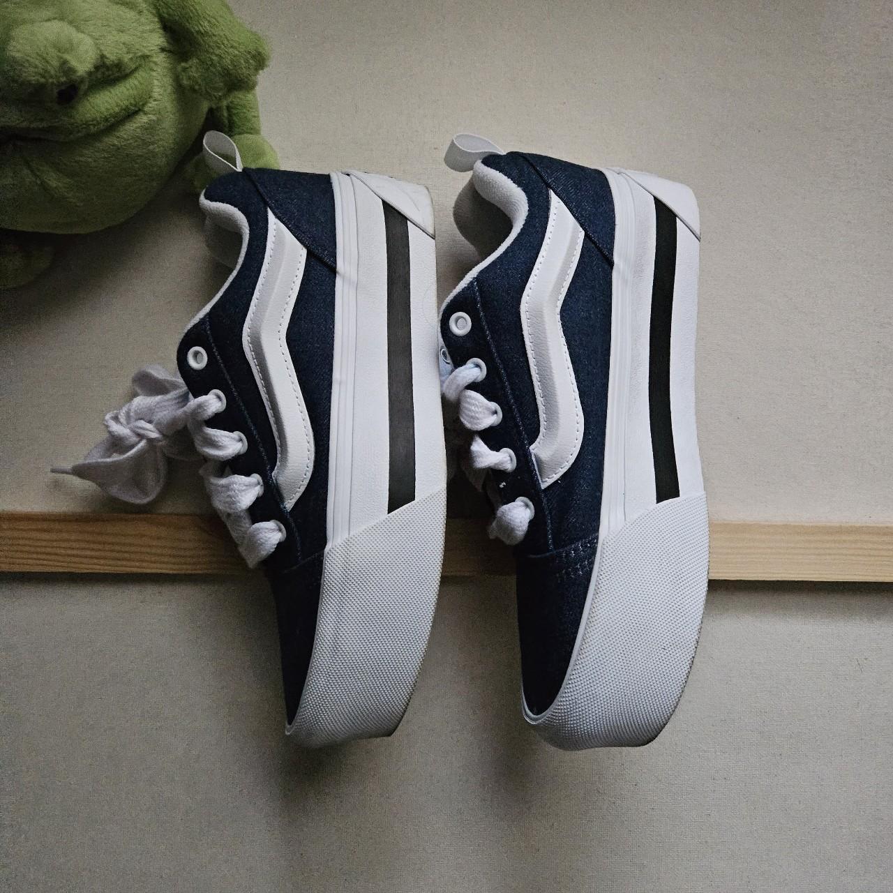 Vans Knu Stack Denim Blue Only wore twice NO... - Depop