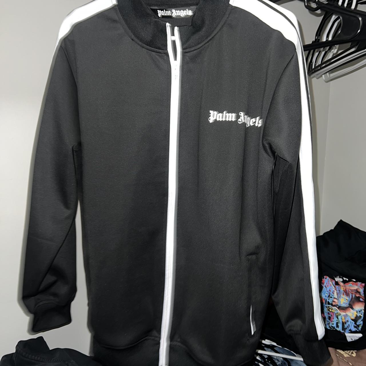 Palm angels track suit (just the jacket) Size M worn... - Depop