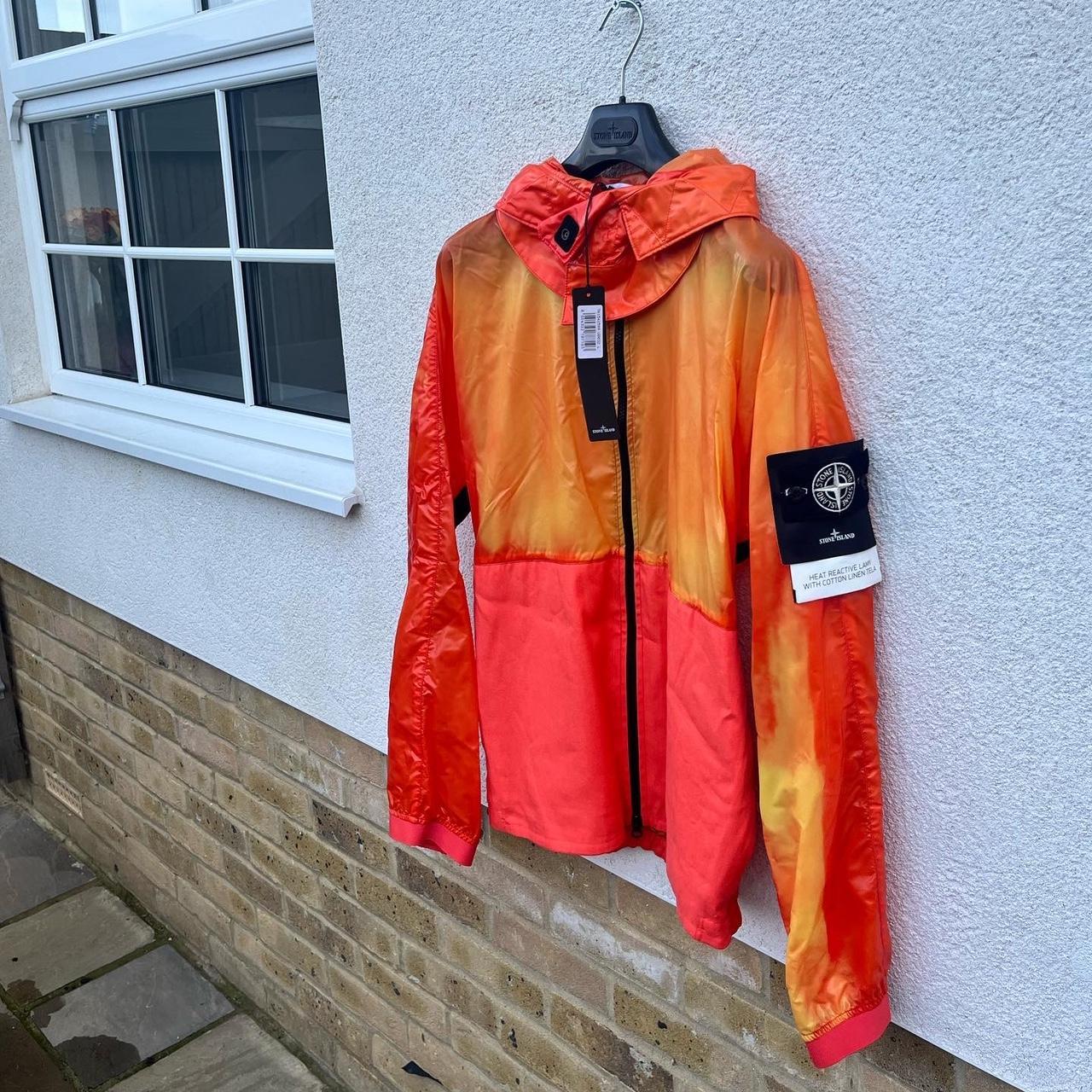 Stone Island Heat Reactive Lamy With Cotton Linen... - Depop