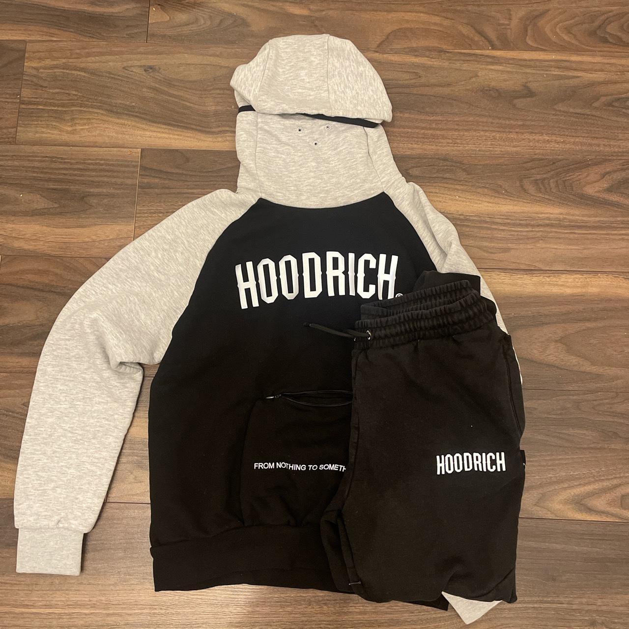 Hoodrich Snood Hoodie Tracksuit - Barely Ever Worn -... - Depop