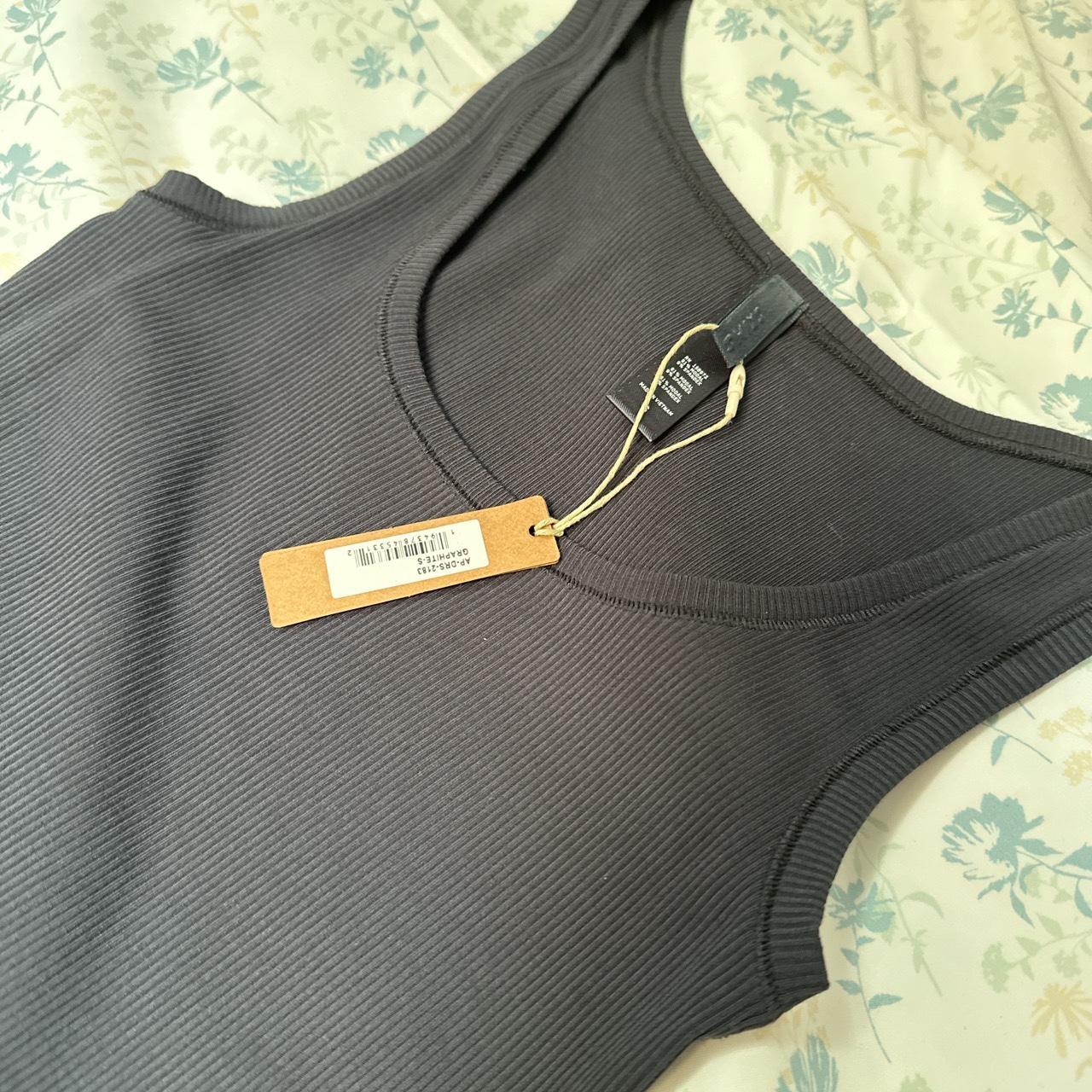 Skims Soft Lounge Mini Dress in Graphite New with... - Depop