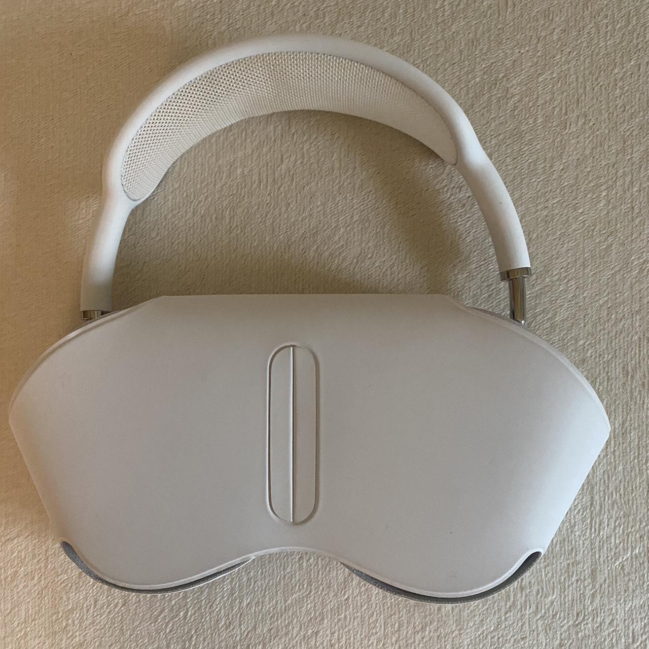 Very lightly used silver AirPod Max. Will clean and... - Depop