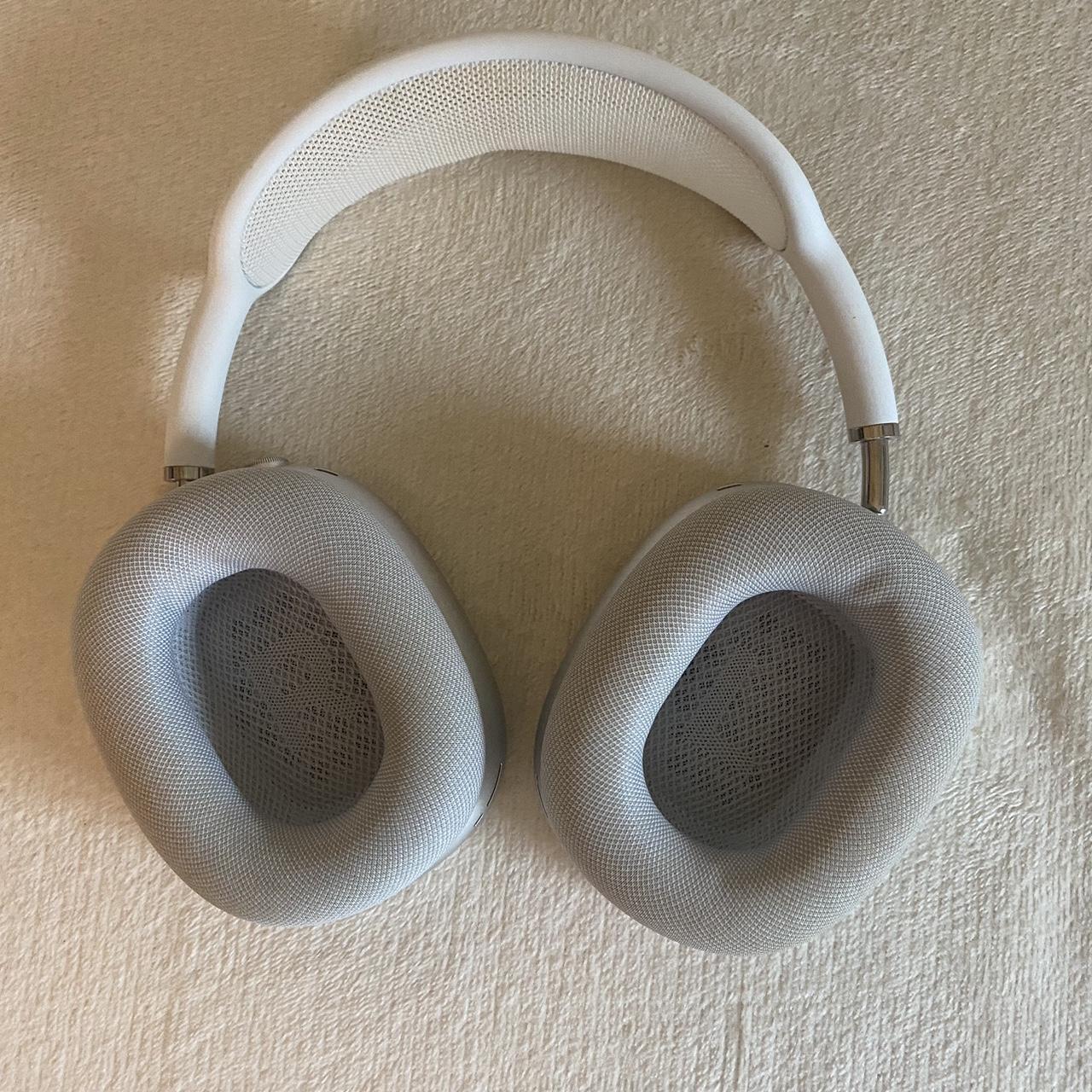 Very lightly used silver AirPod Max. Will clean and... - Depop