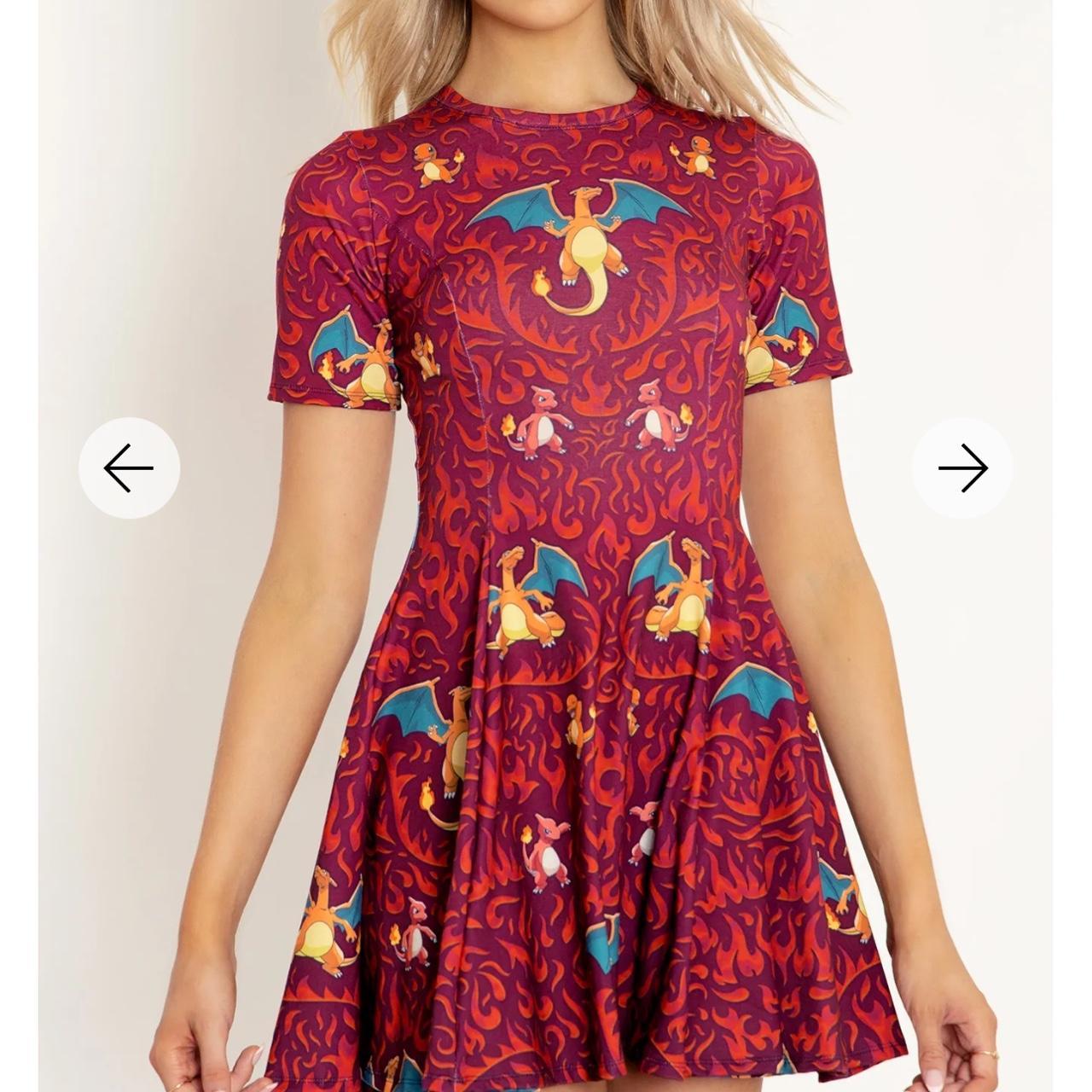 BlackMilk Pokémon Charmander evil tee dress. Size... - Depop