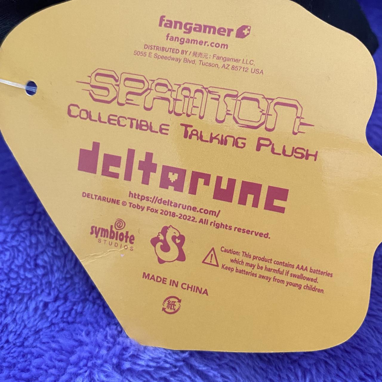 Official Deltarune Spamton Plushie! Tag still on... - Depop