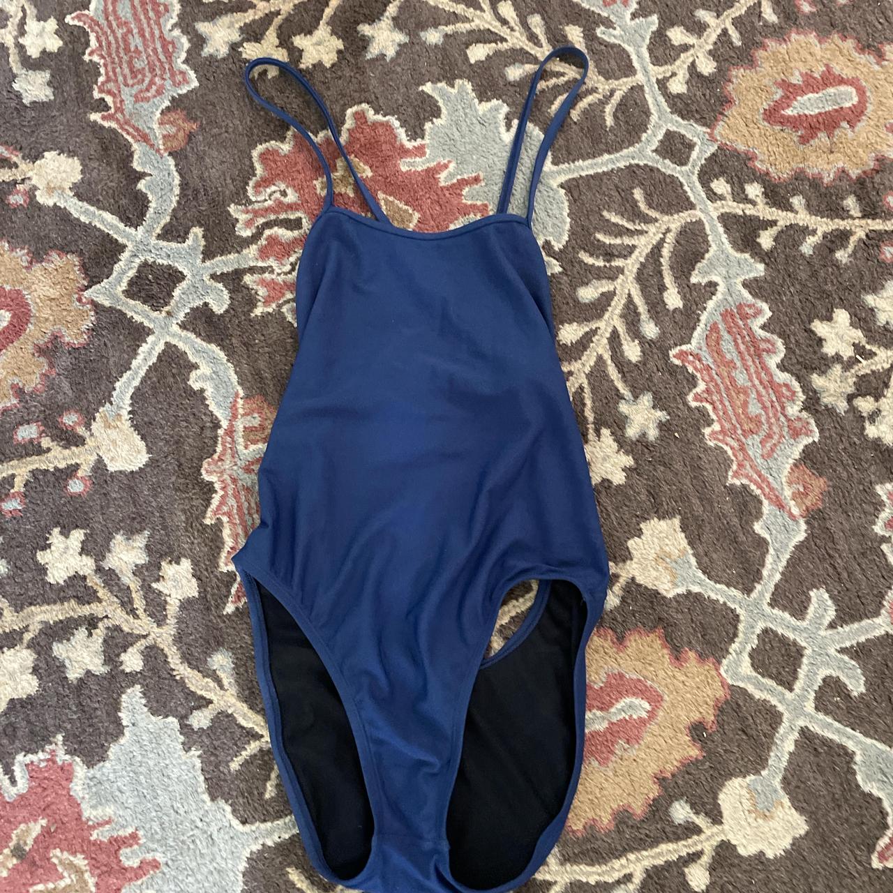 Jolyn Bathing Suit Navy Blue Size 32 Brand New Ive Depop