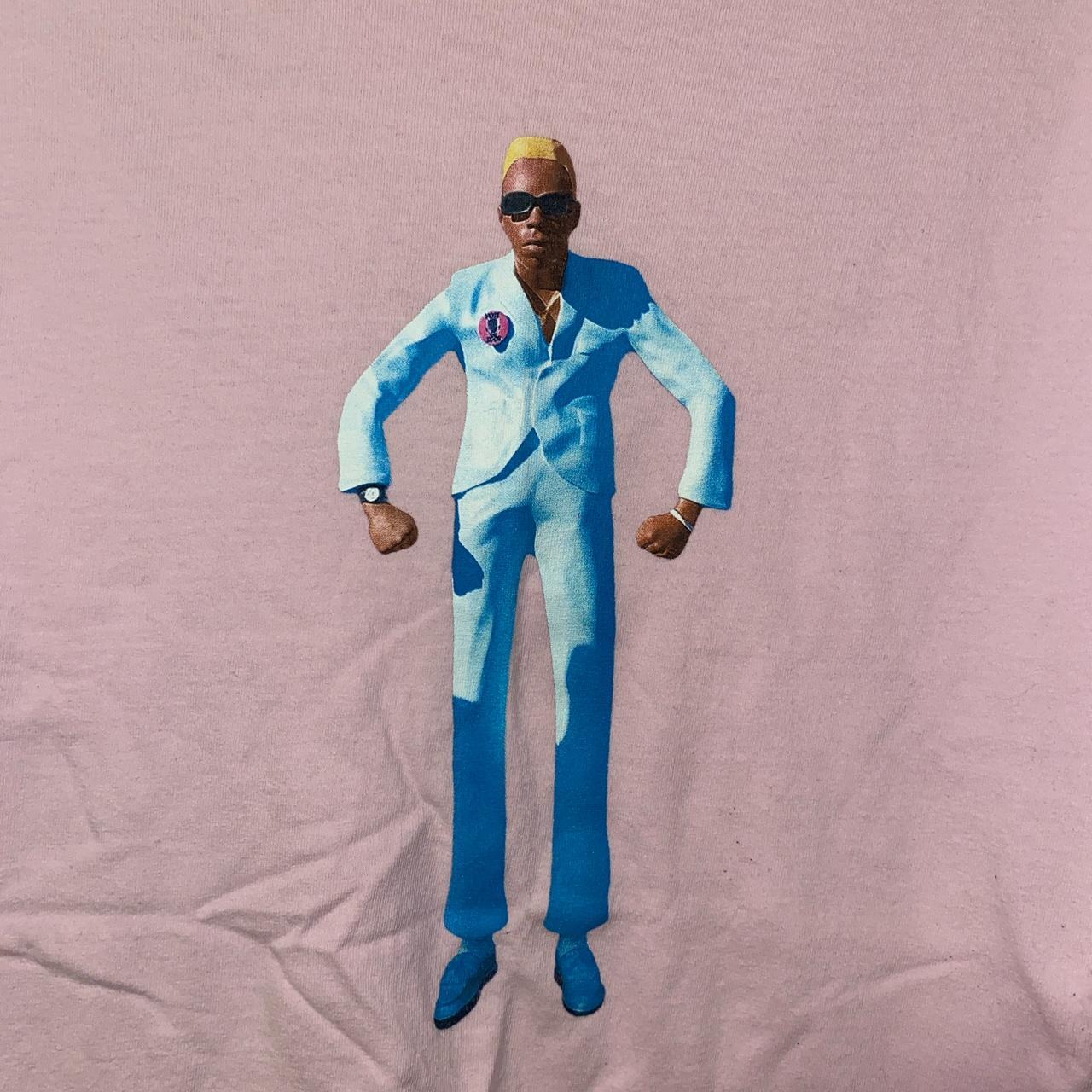 pink tyler the creator IGOR 2019 tour shirt💋 bought... - Depop