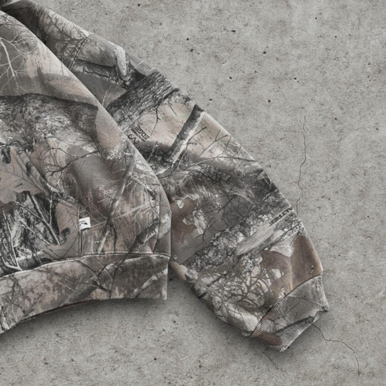 Camo Zip-Up Hoodie – "Akimbo" Brand Pattern Hooded... | Depop