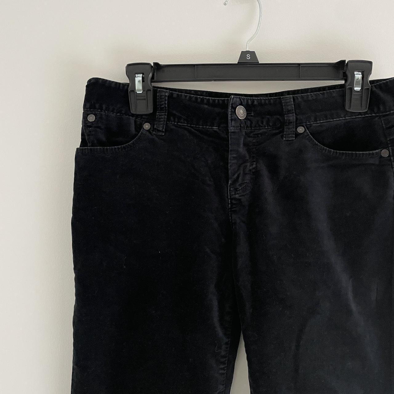 Talbots black velvet pants FREE SHIPPING size... - Depop