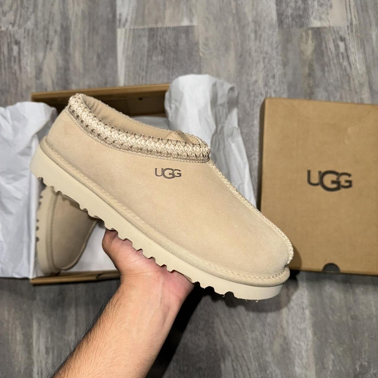 TASMAN UGGS CREAM COLOR BRAND NEW SIZE 9W SHIPPING... - Depop