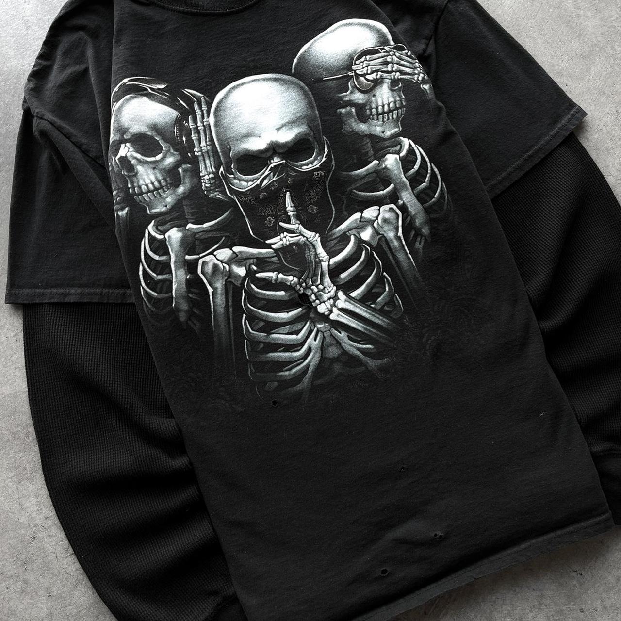 cyber y2k grunge skate thermal Grunge style... - Depop