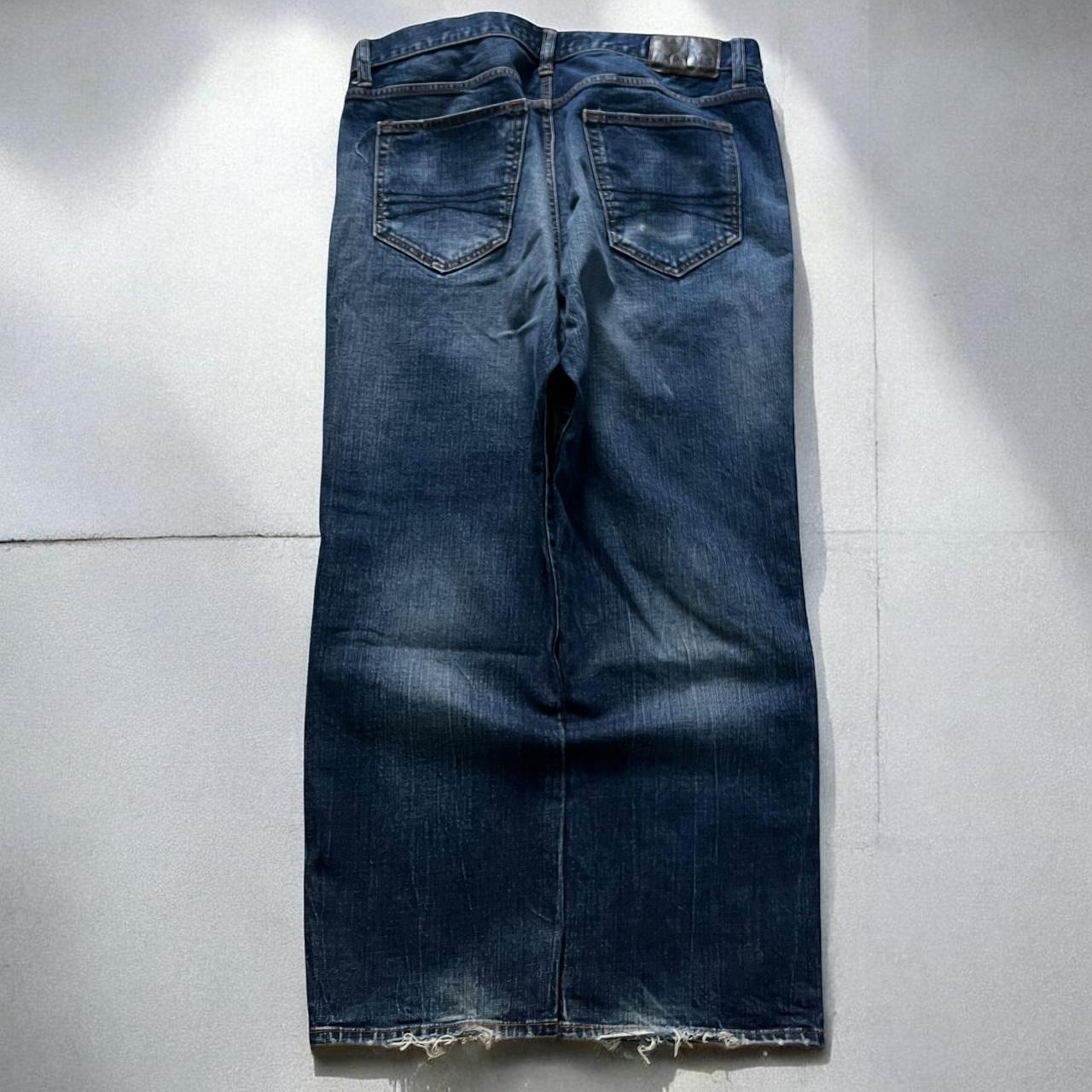 Y2K grunge baggy bootcut jeans grunge style jeans... | Depop
