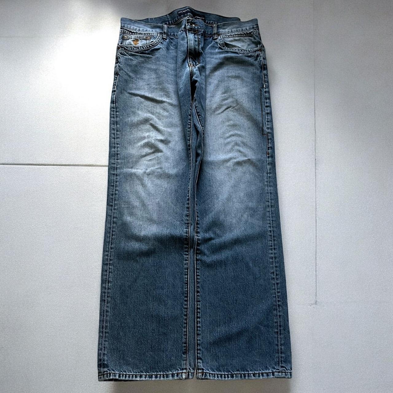 Y2K grungebaggy bootcut jeans Grunge style jeans... | Depop