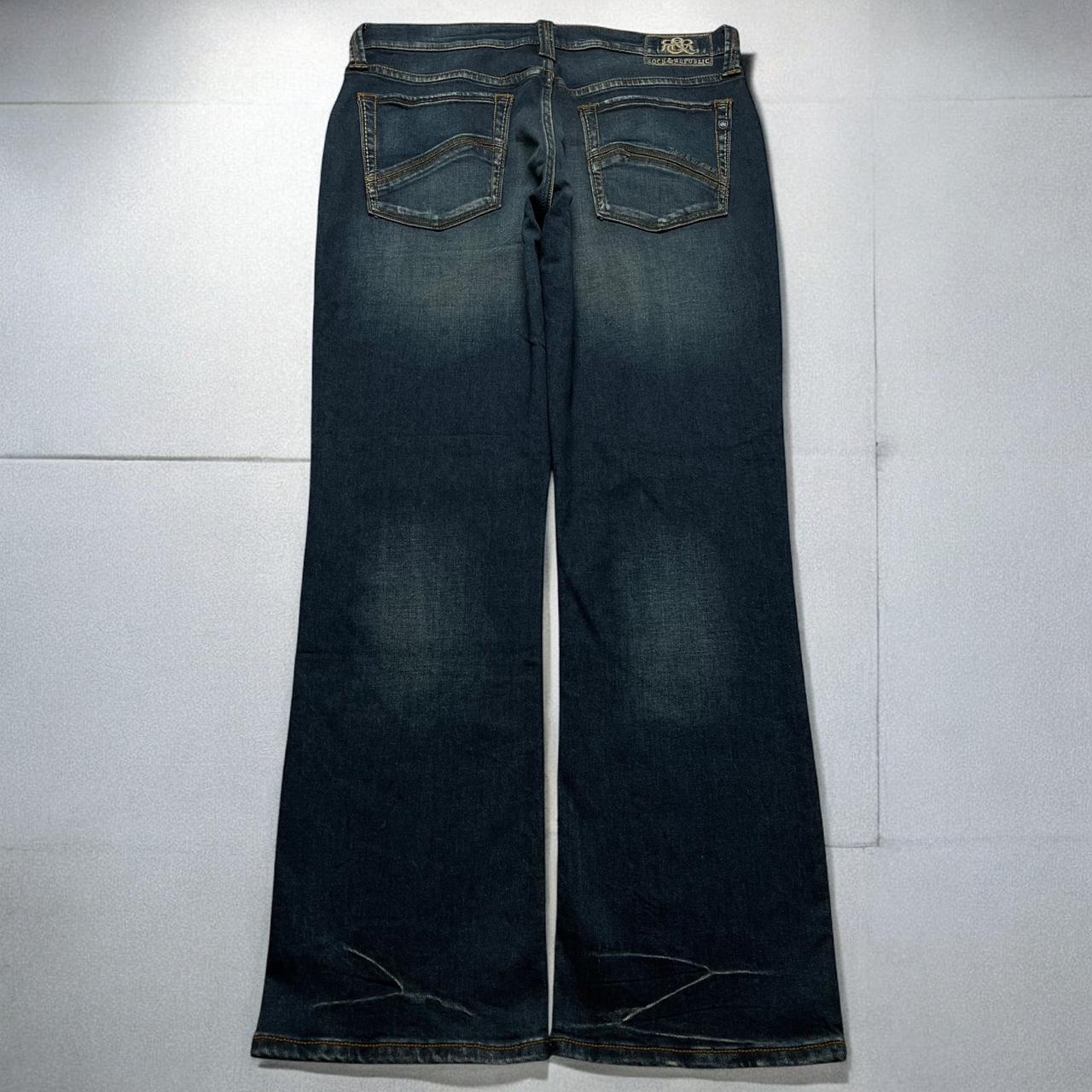 Y2K grunge baggy bootcut jeans Grunge style jeans... | Depop