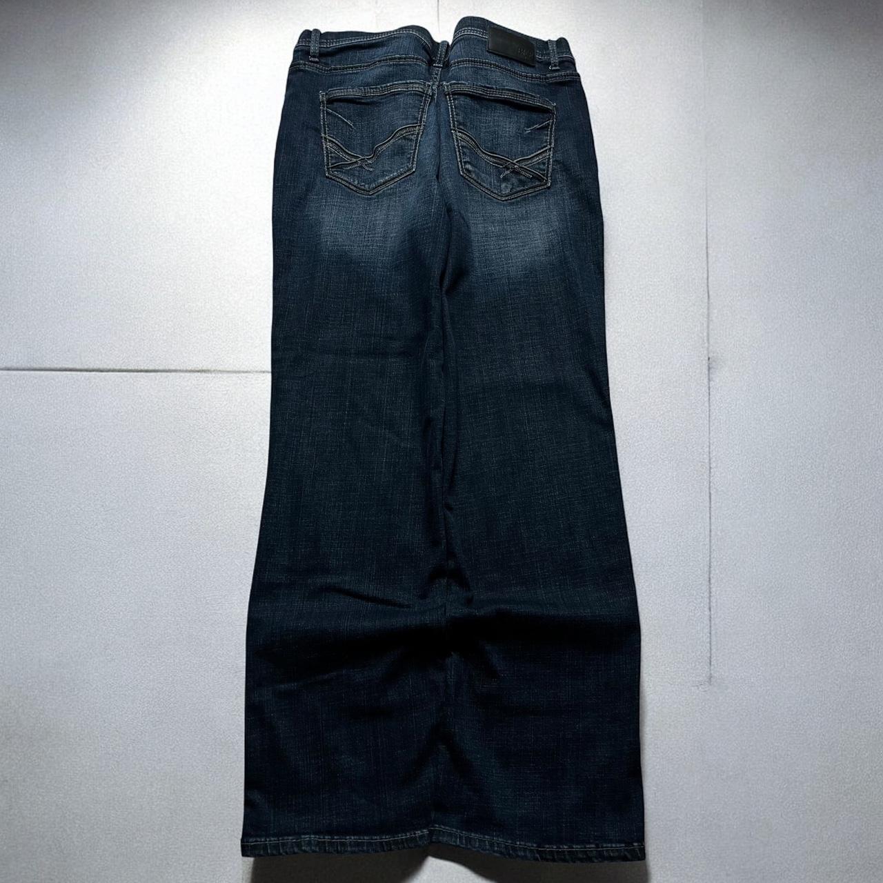Y2K grunge baggy bootcut jeans Grunge style dark... | Depop