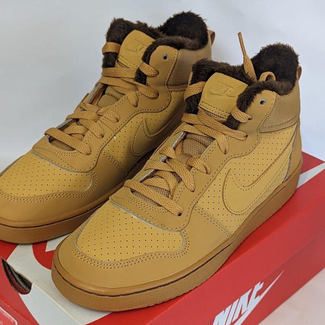 Nike Court Borough Mid Girls Kids Shoes Boots... - Depop