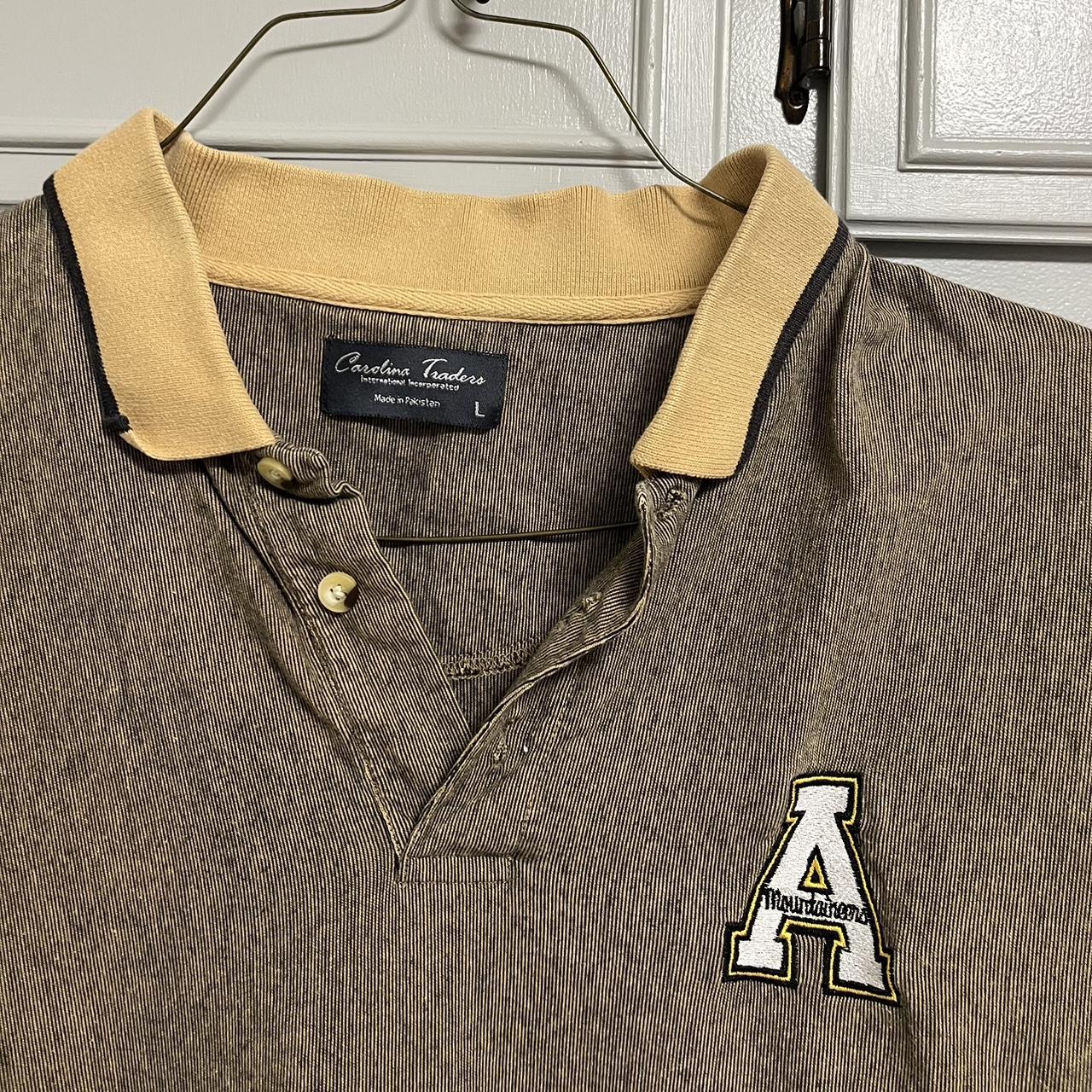 Vintage Appalachian state polo shirt Size... - Depop