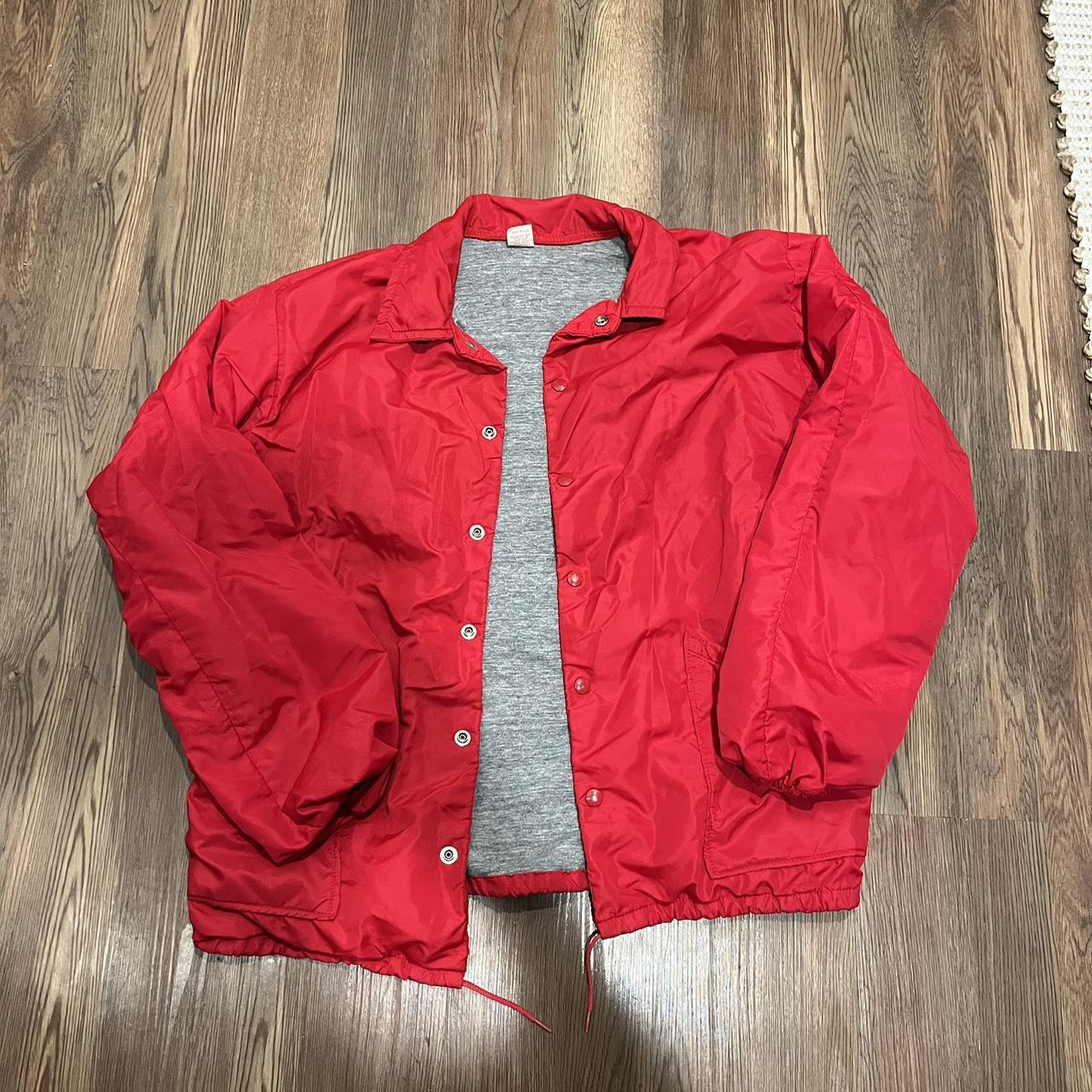 70’s gold tag Russell athletic coaches jacket/... - Depop