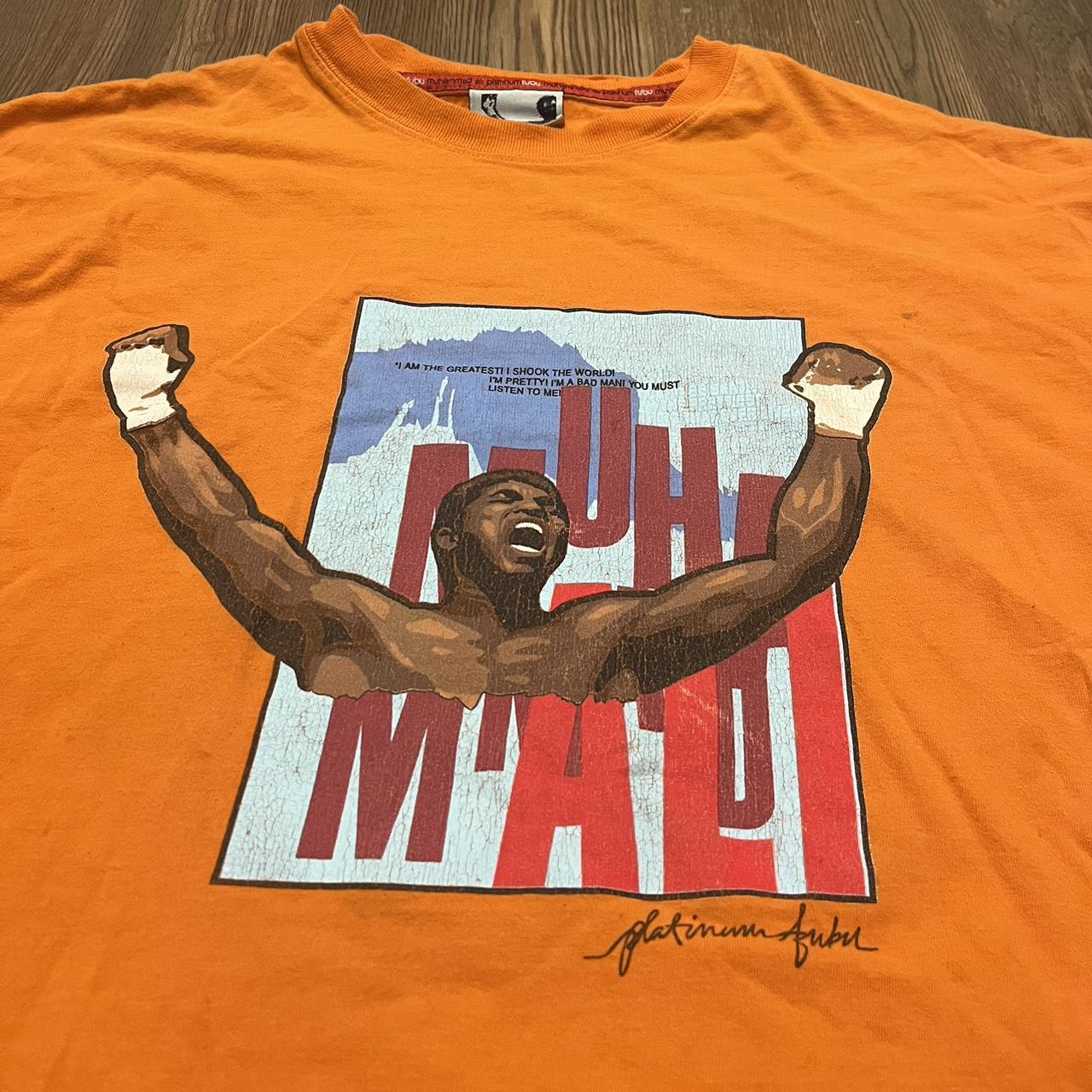 Muhammad Ali x FUBU Platinum long sleeve Flaws... - Depop