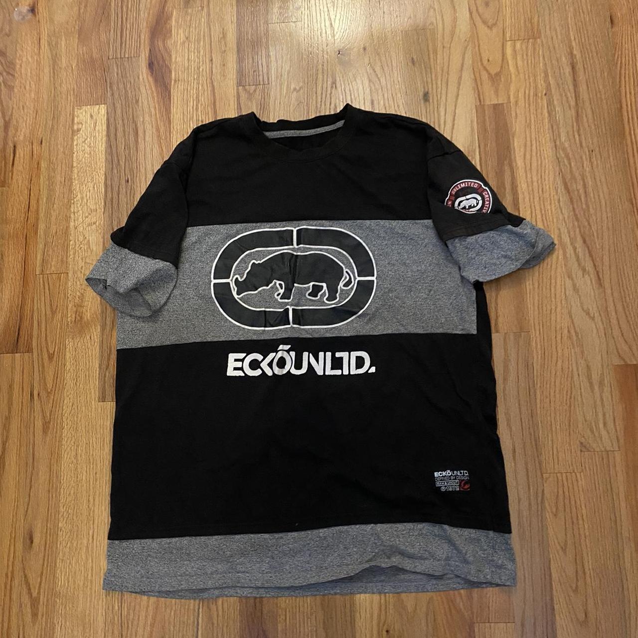 Y2K Ecko t-shirt Good shirt to skate in Size... - Depop