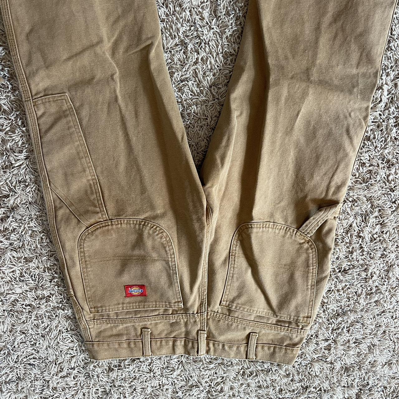 Dickies Mens Tan Trousers Depop