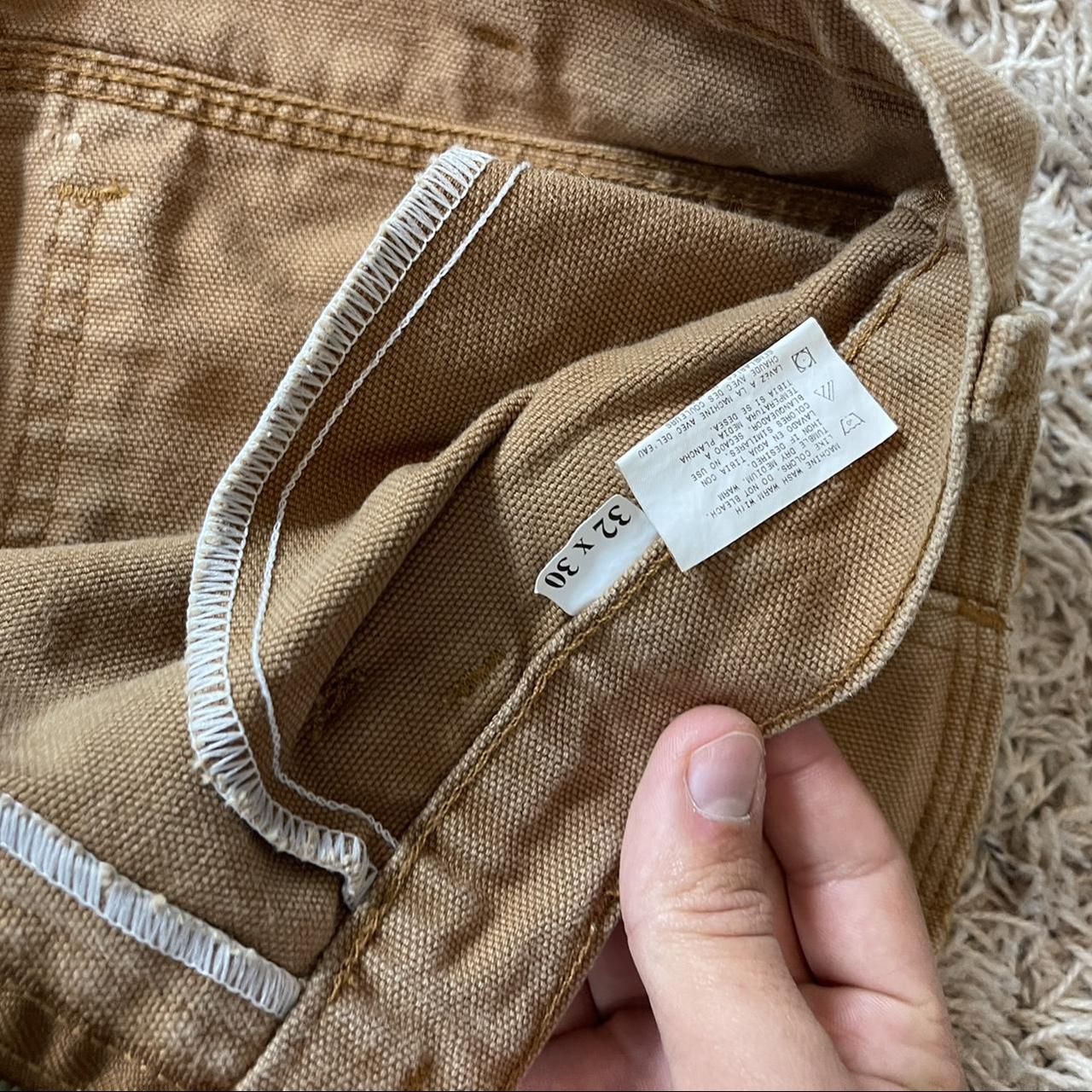Dickies Mens Tan Trousers Depop