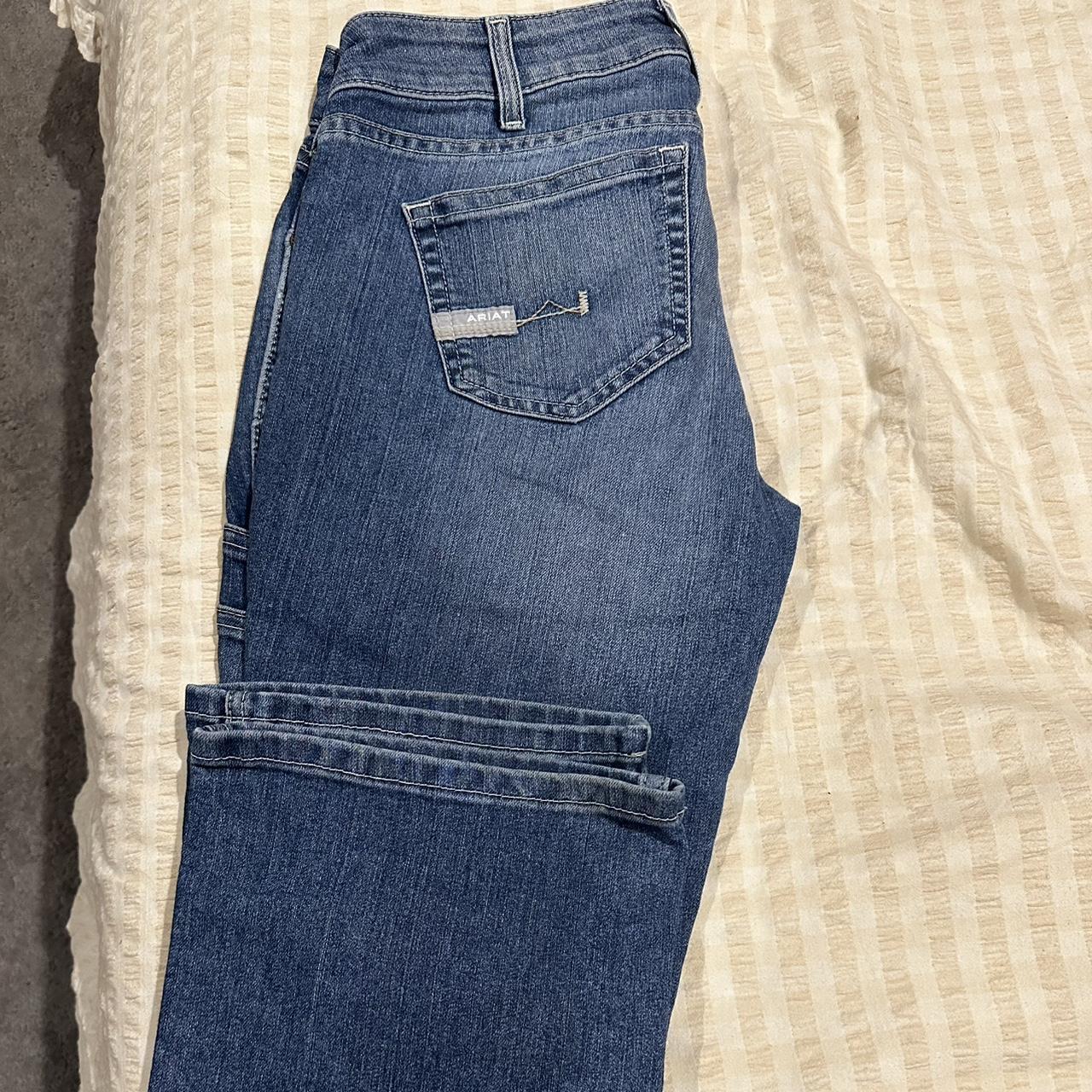 Ariat Rebar blue bootcut jeans Brand new without... | Depop