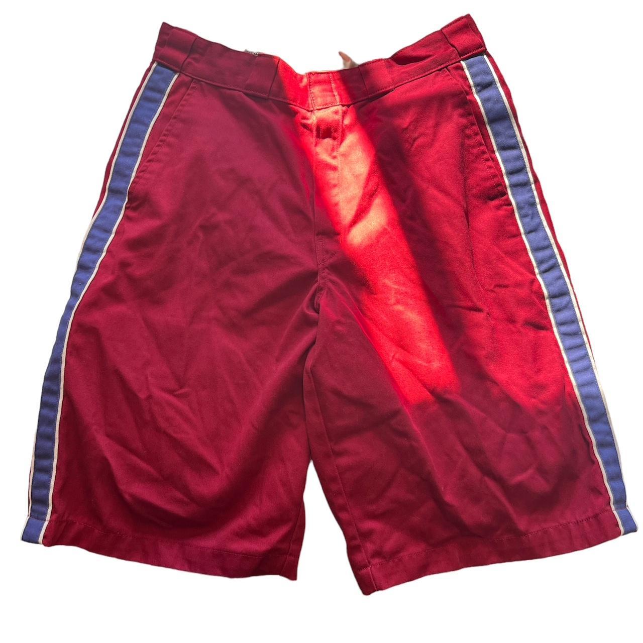 Dickies supreme jorts red and blue Size 32 #supreme... - Depop
