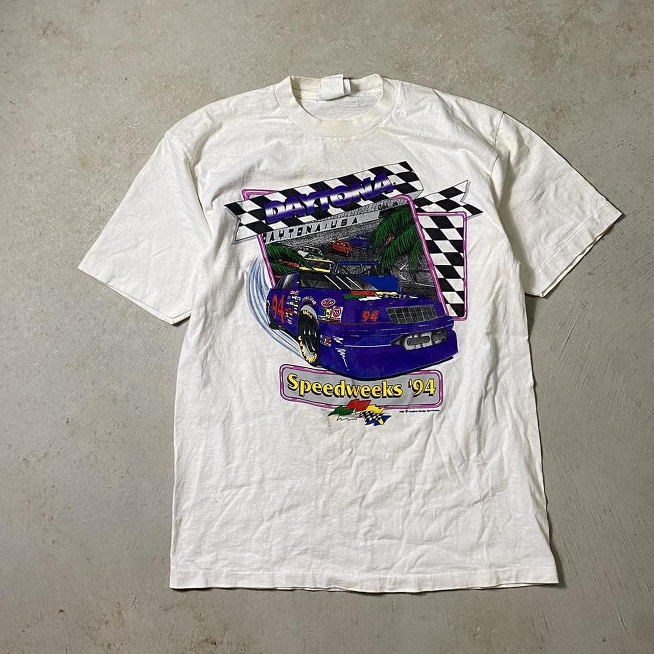 Vintage Nascar T Shirt 90s Single Stitch Size Large... - Depop