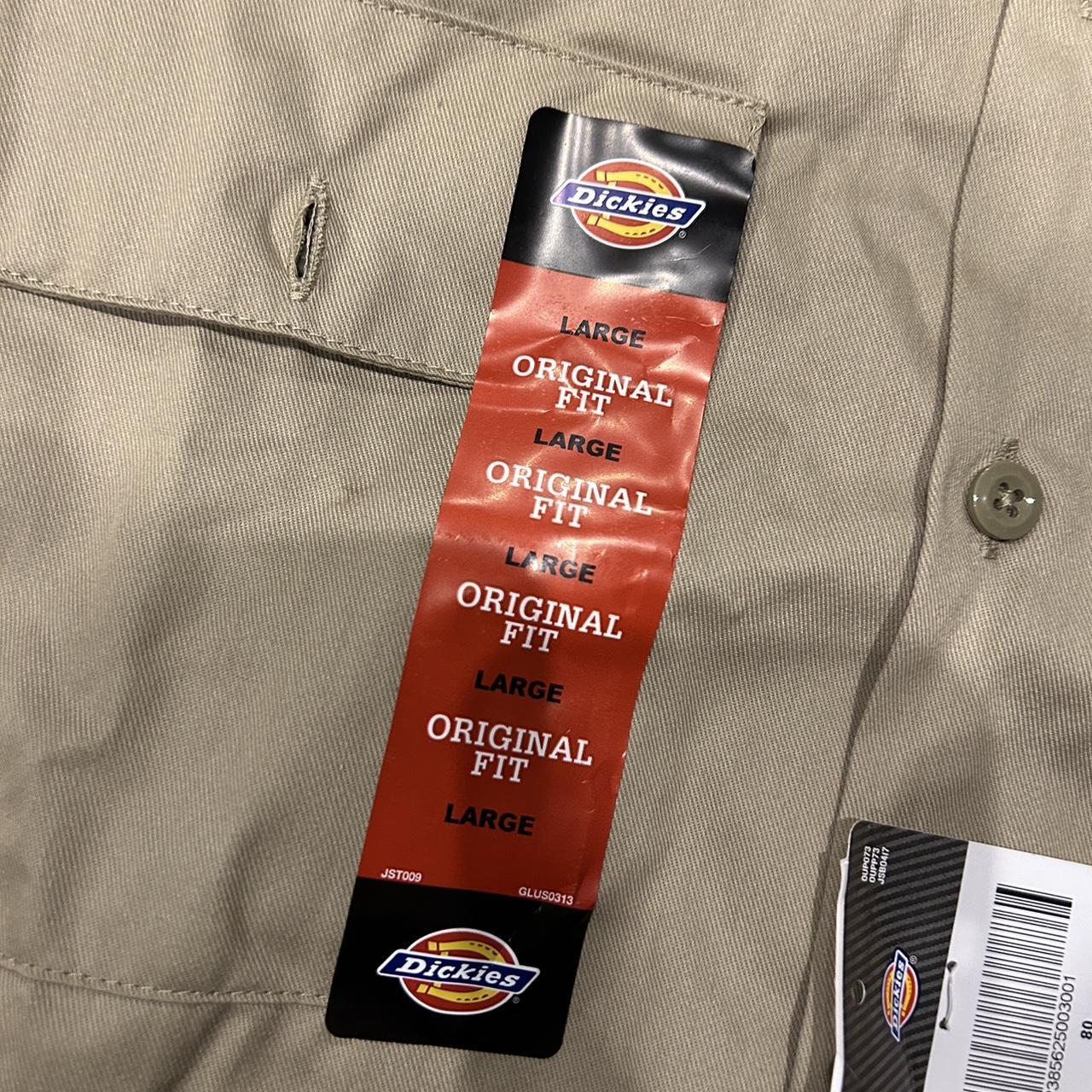 Dickies work shirt Brand new with tags Size large - Depop