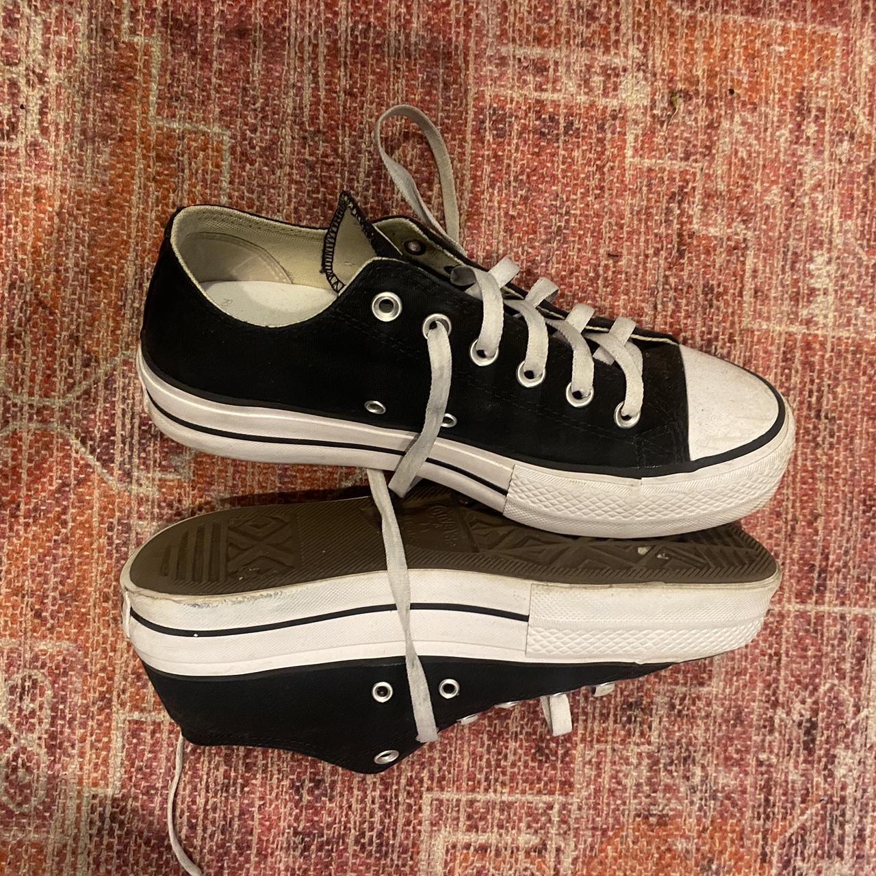 Platform Converse all star!! Brand new! only worn a... - Depop