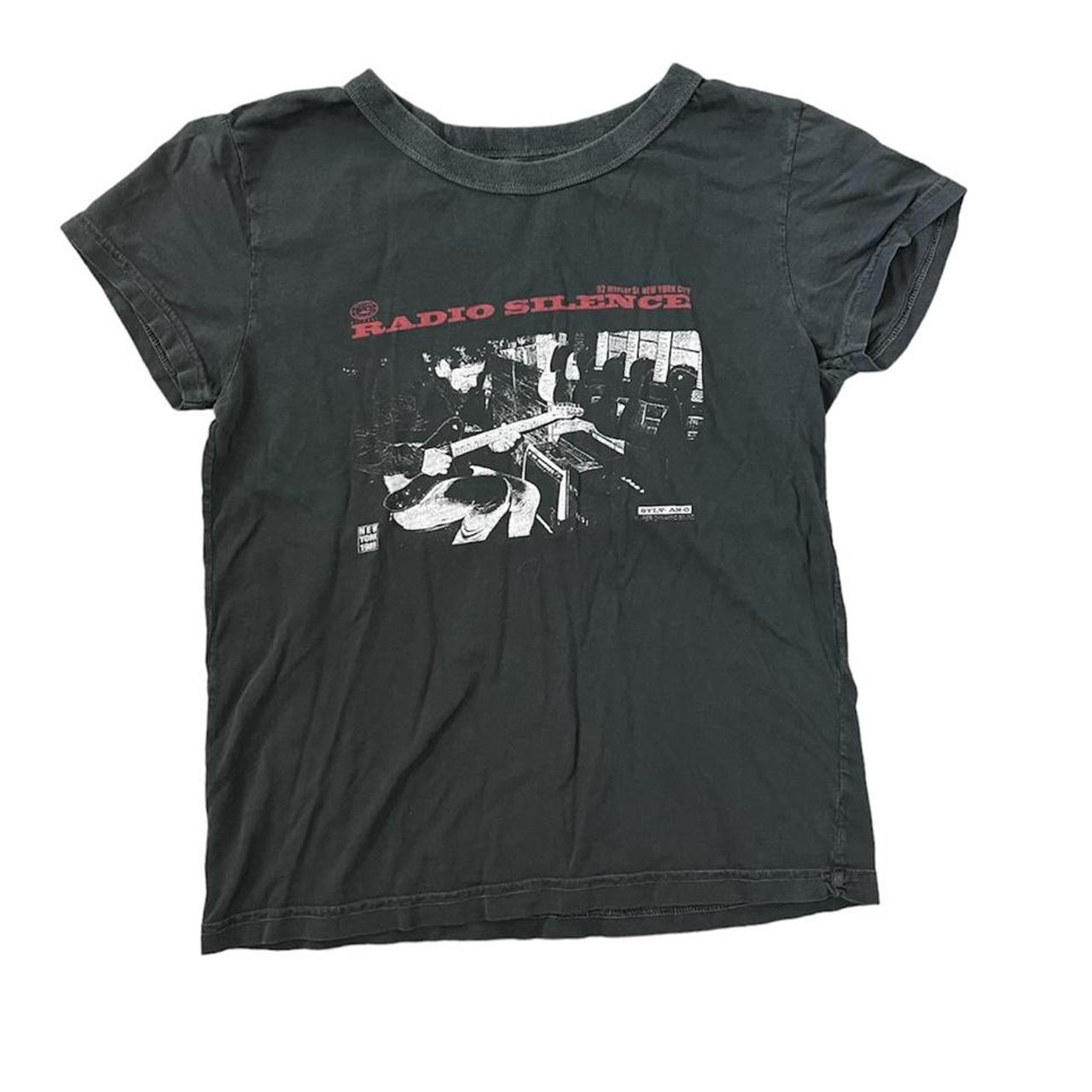 brandy melville radio silence tee *try on on last... - Depop