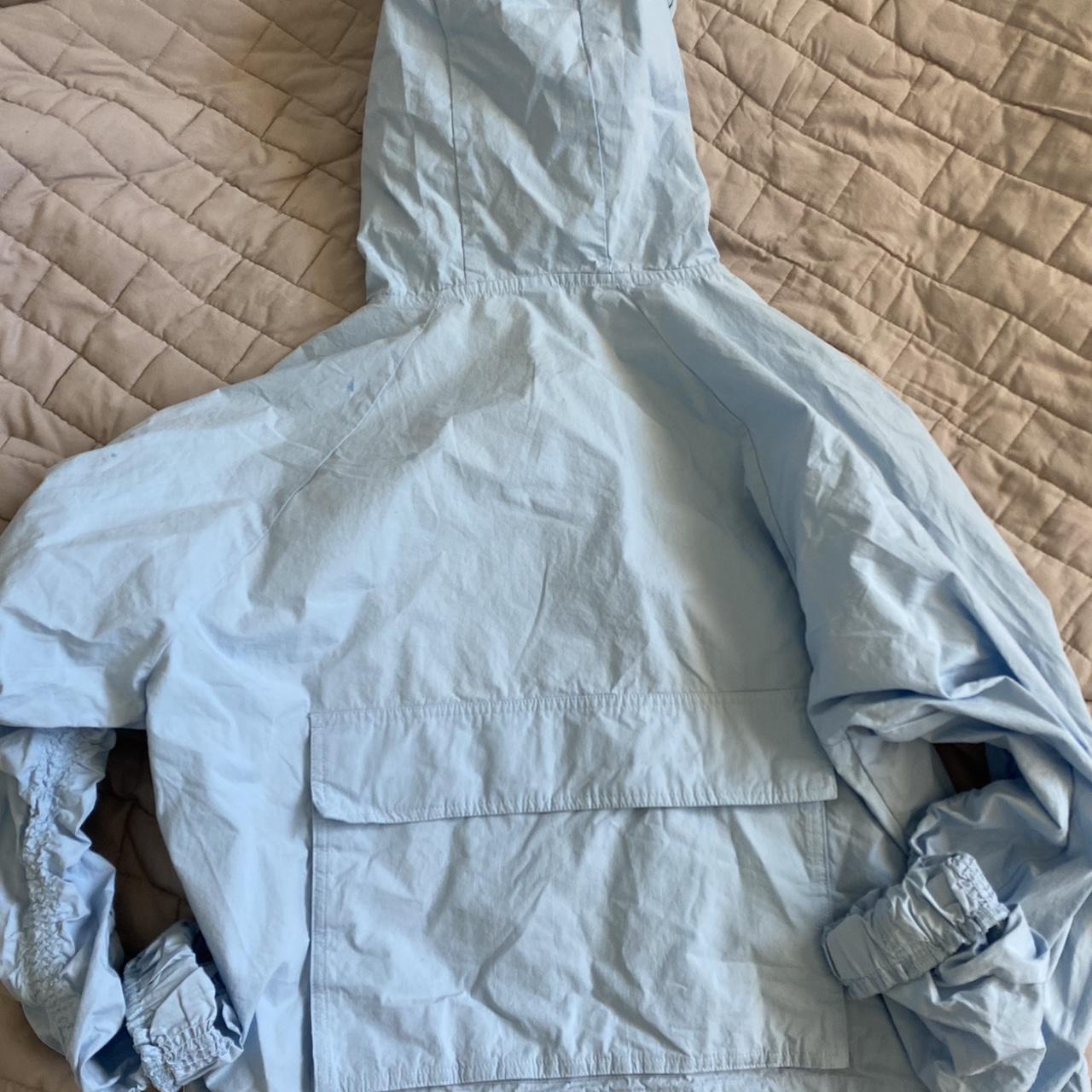 Light blue windbreaker, Fabletics size medium, in... - Depop