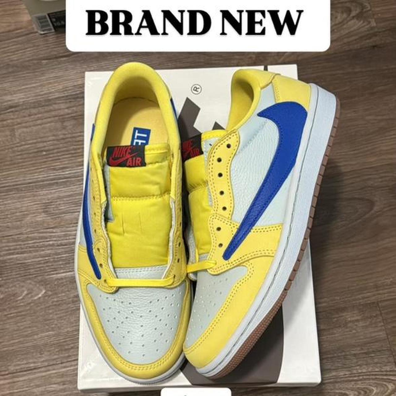 Women’s Travis Scott Canary - brand new - Depop