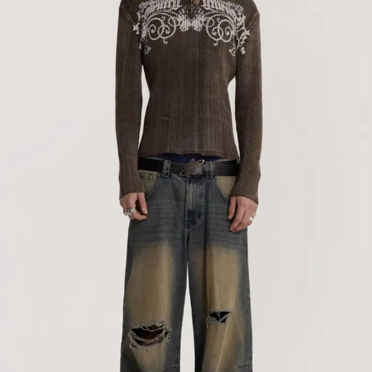 JADED LONDON ENZYME KNIT SIZE SMALL #jadedlondon... - Depop