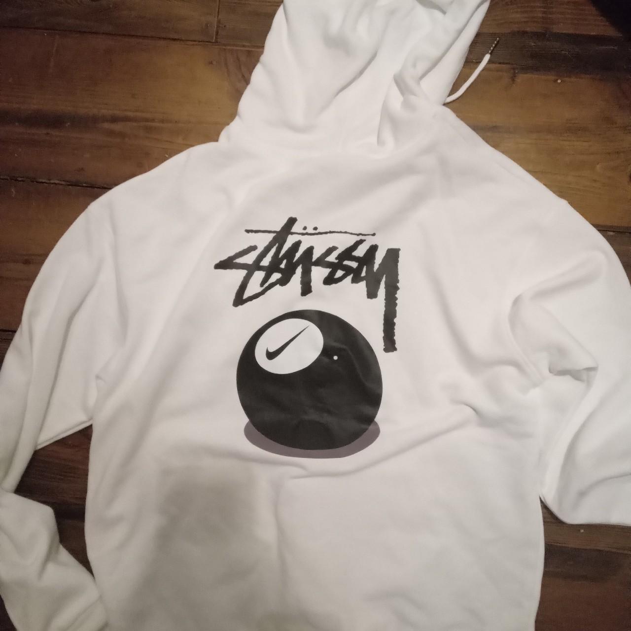 Nike x stussy x 8 ball hoodie Clean hoodie but to... - Depop
