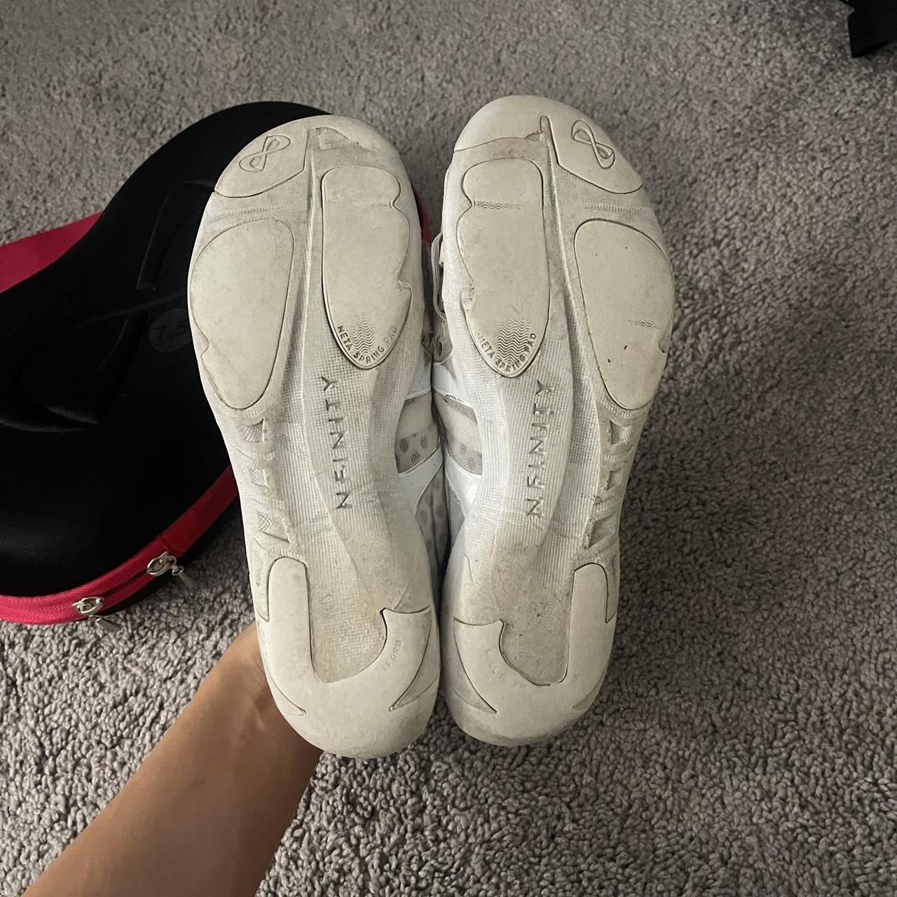 Nfinity Vengeance Cheer Shoes with case Size:... - Depop