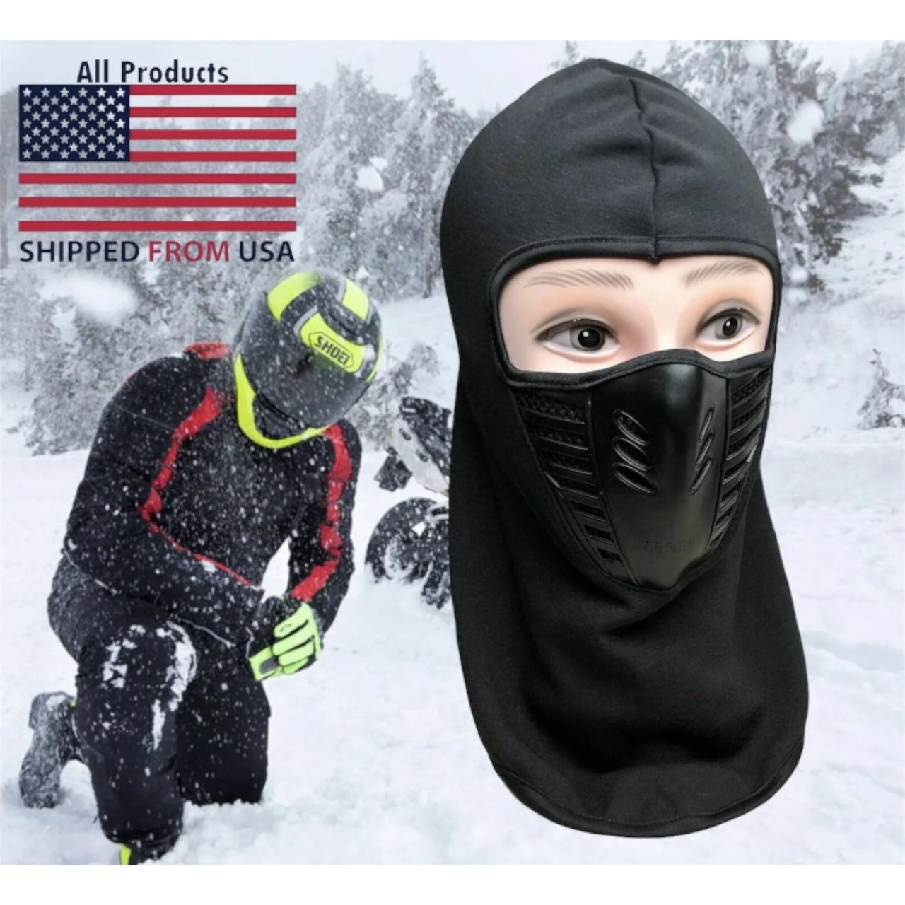 Winter Ski Balaclava Full Face Mask - Breathable... - Depop