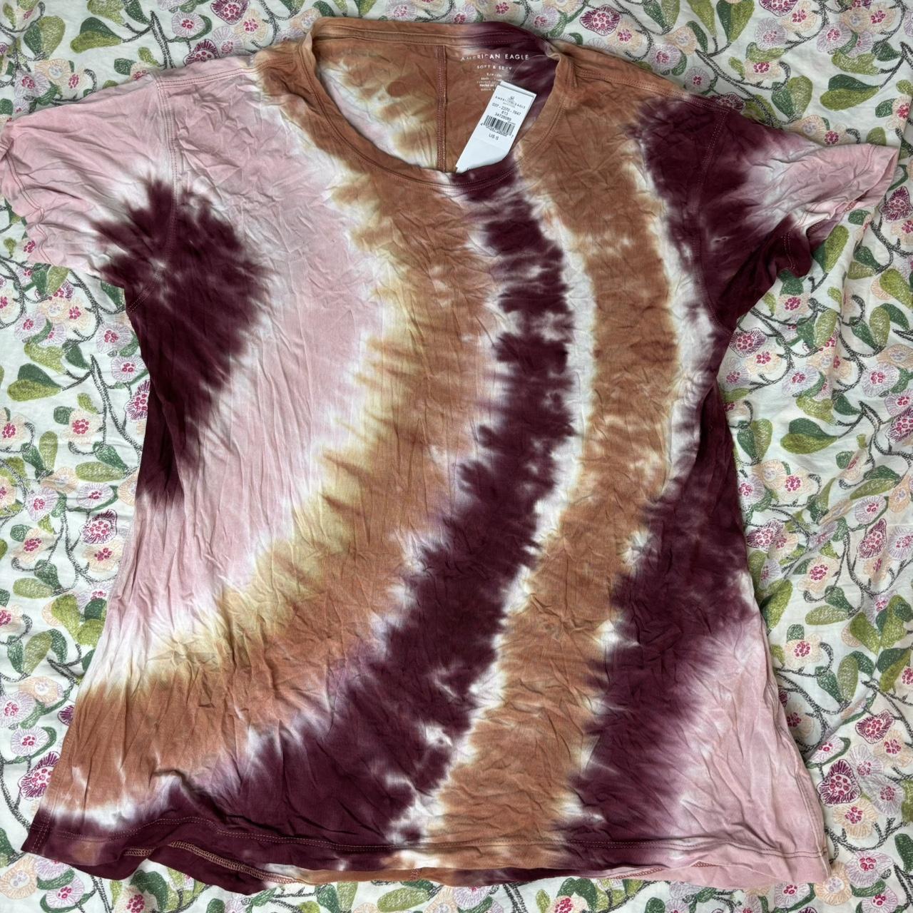 American Eagle soft & sexy tie-dye shirt never worn,... | Depop