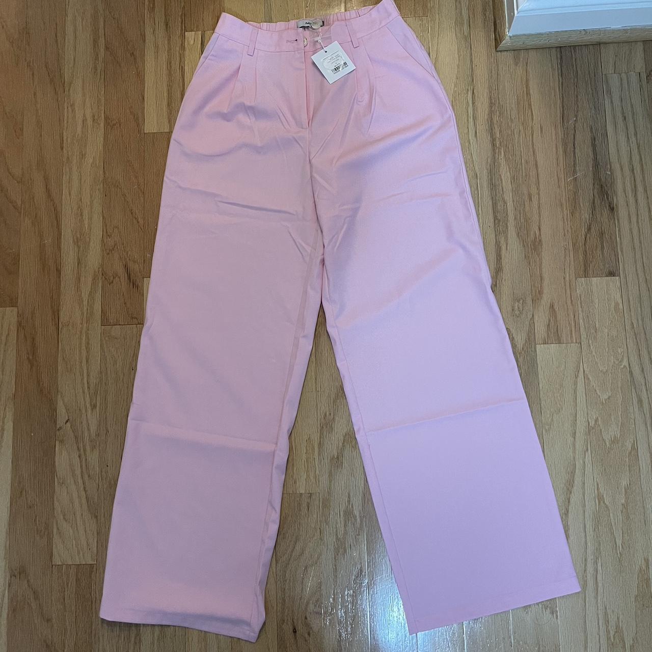 Women's Pink Trousers | Depop
