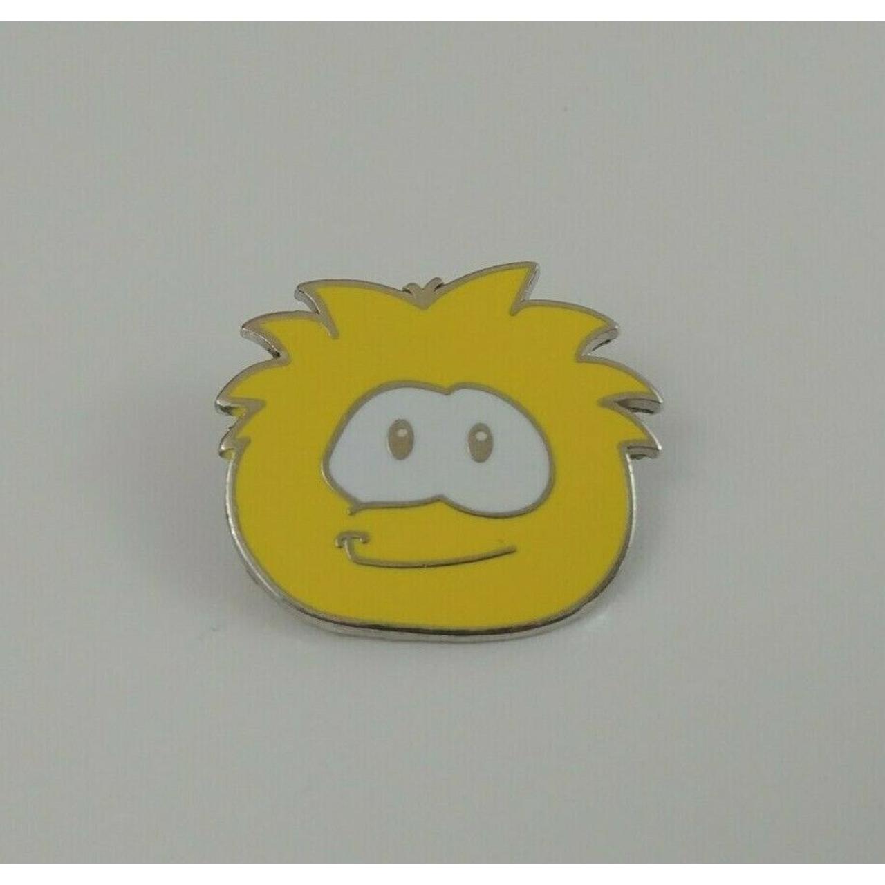 Disney Club Penguin Yellow Puffle Trading Pin - Depop