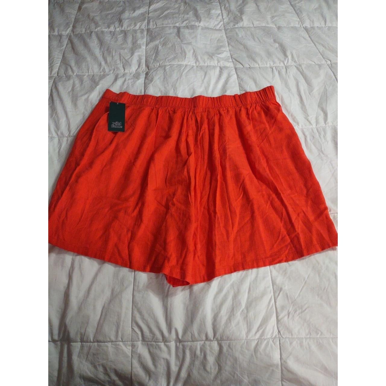 Wild Fable Shorts Plus Size XXL Coral Red Thin Breezy. - Depop