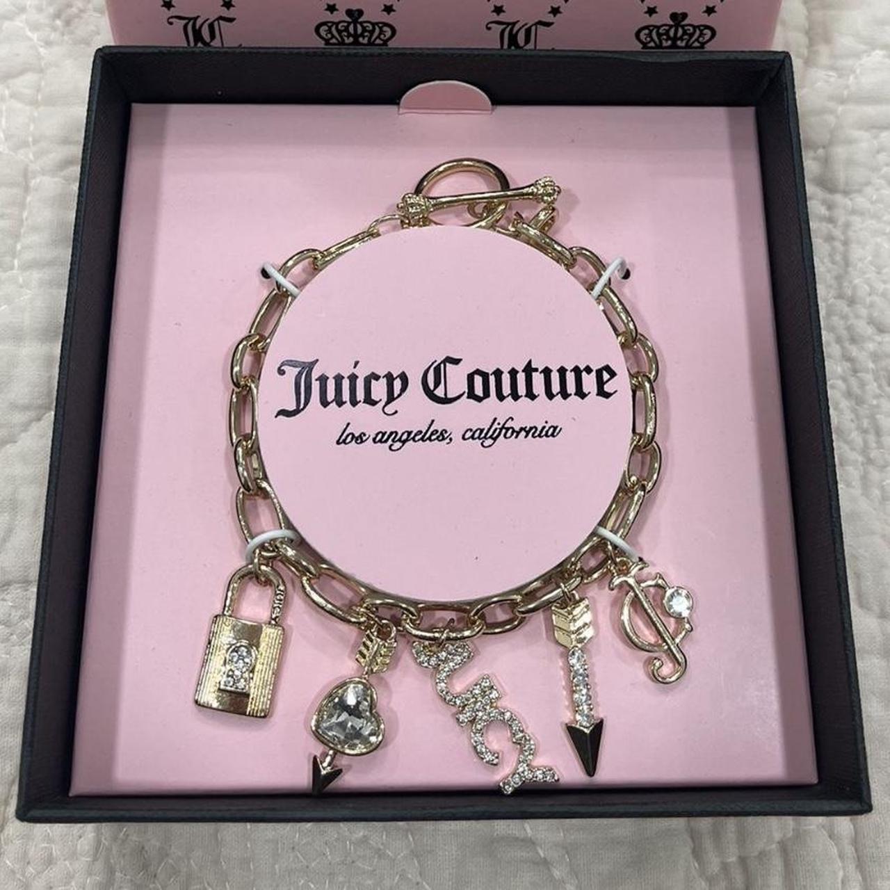 Juicy Couture Bracelet • New • Juicy Couture Charm... - Depop