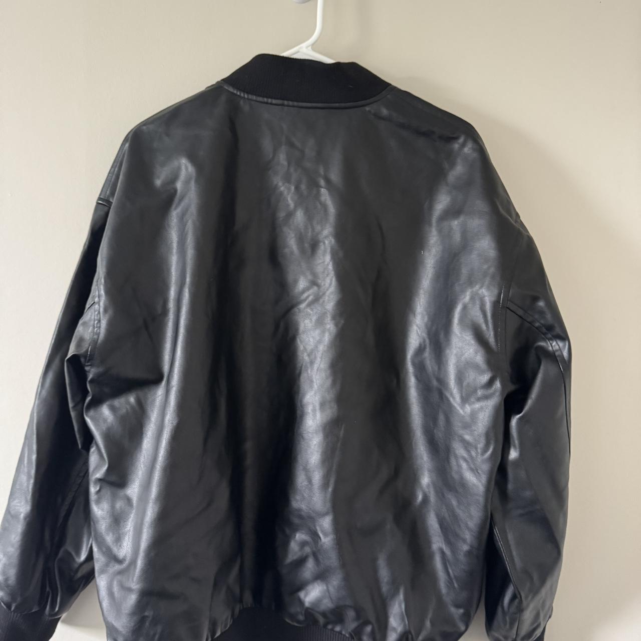 Old Glassons faux leather jacket, only worn a couple... - Depop