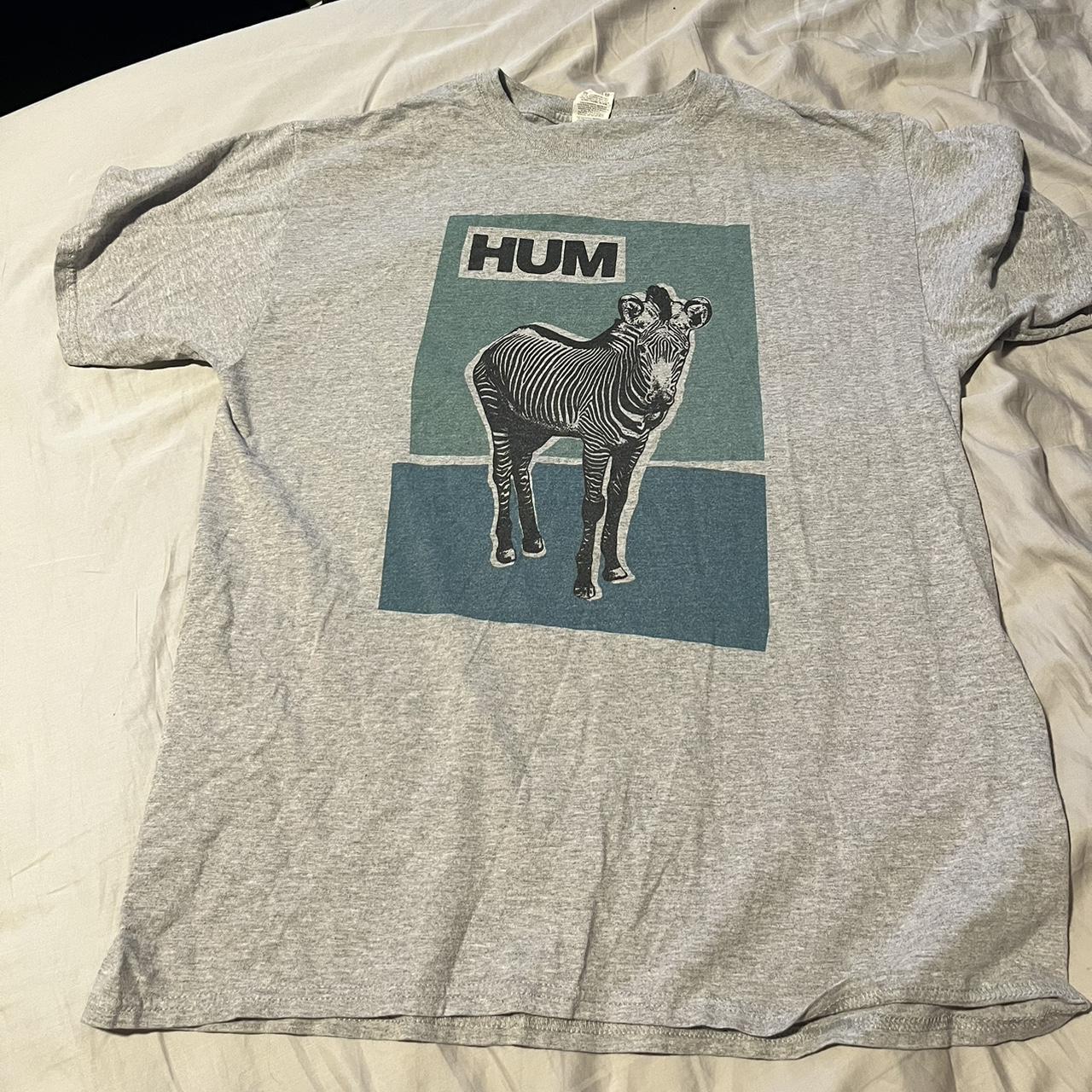 Hum Zebra Shirt #hum #ifyouaretobloom #zebra #shoegaze - Depop