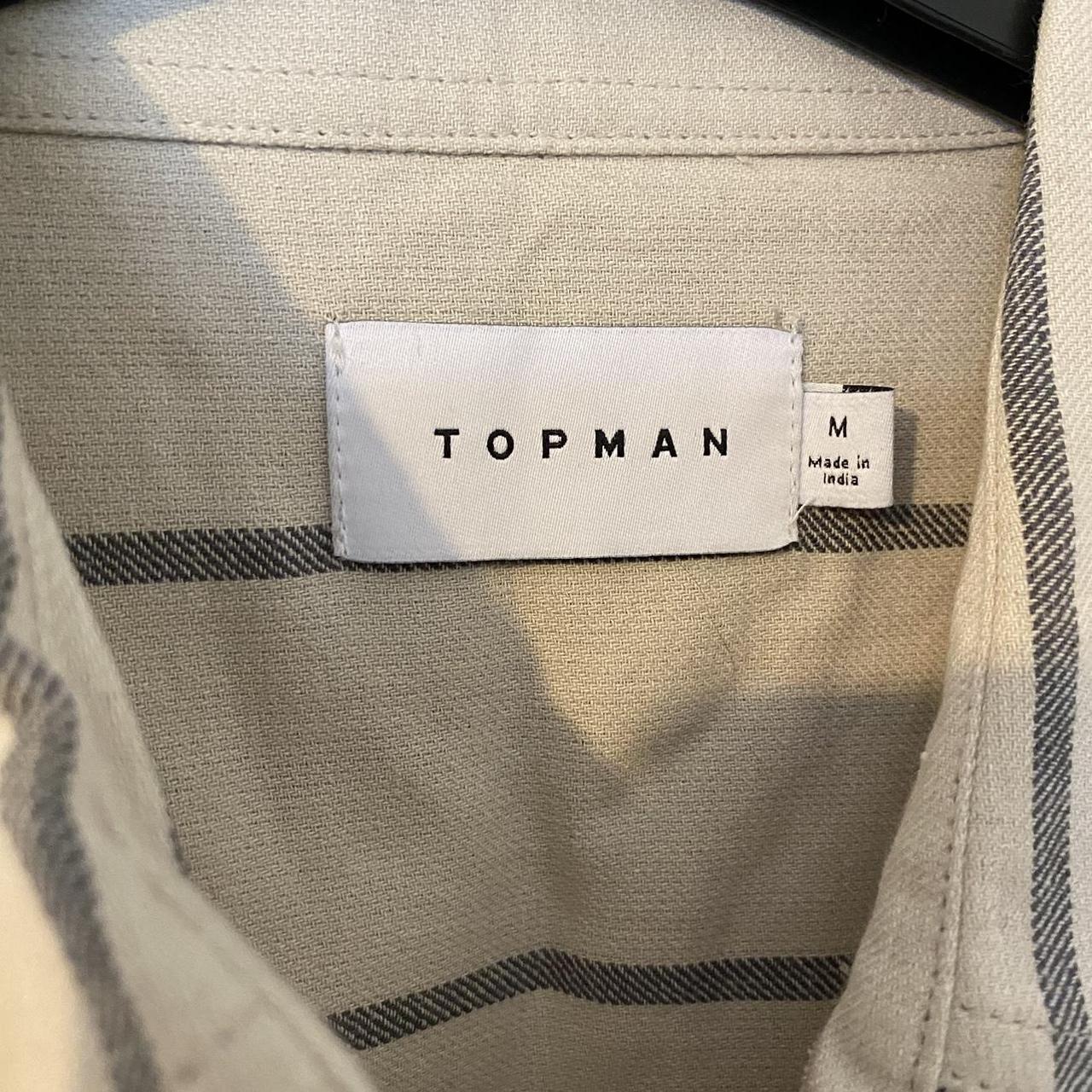 TOPMAN Shirt Size M Amazing condition #shirt... - Depop