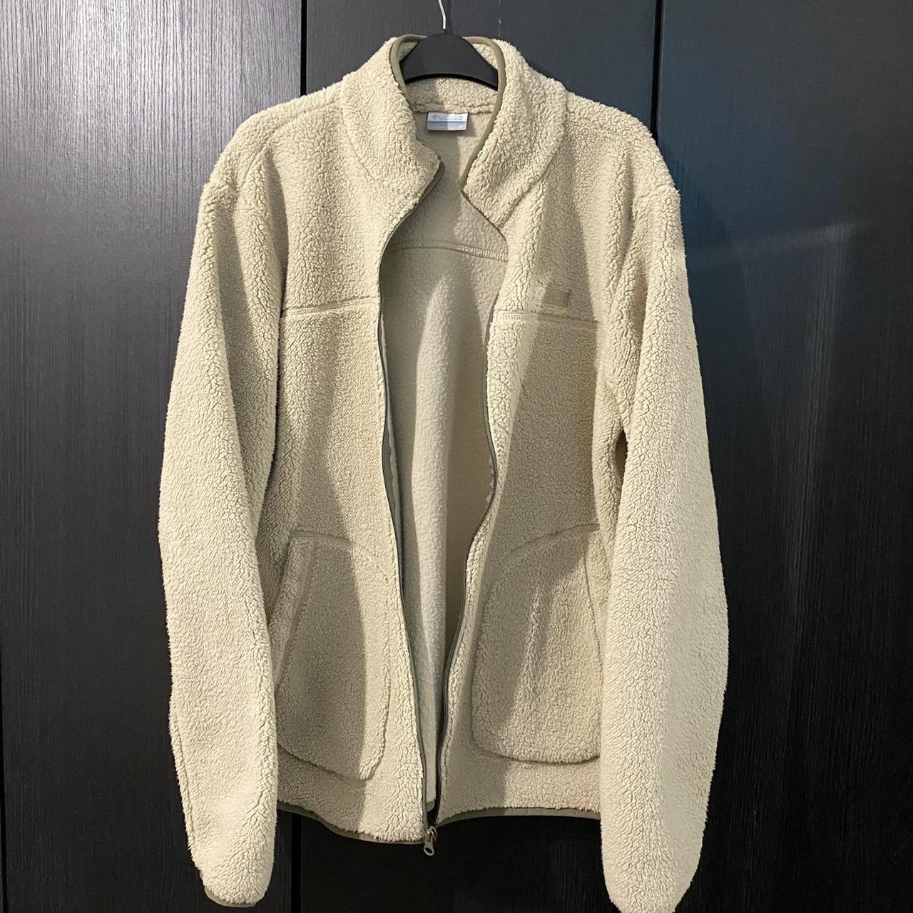 Columbia Sportswear Men's Cream Jacket | Depop