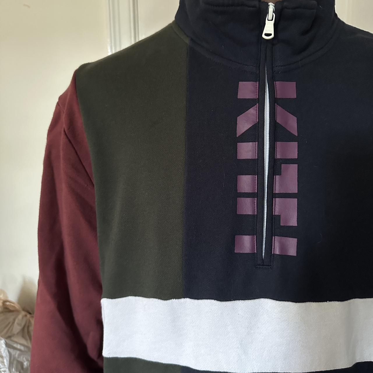 Kith quarter zip pull over size large! - Depop
