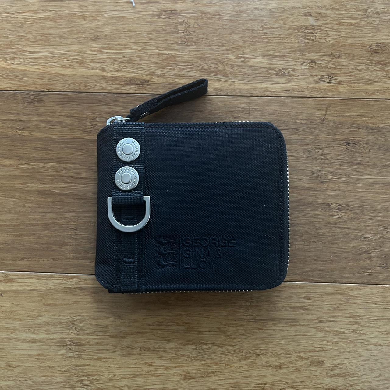 George Gina & Lucy checkster wallet in black Brand... - Depop